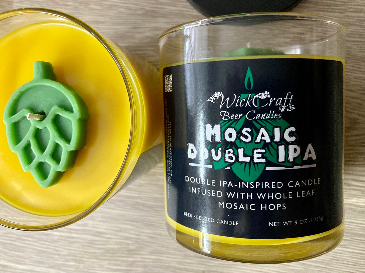 Mosaic Double IPA – WickCraft Beer Candles